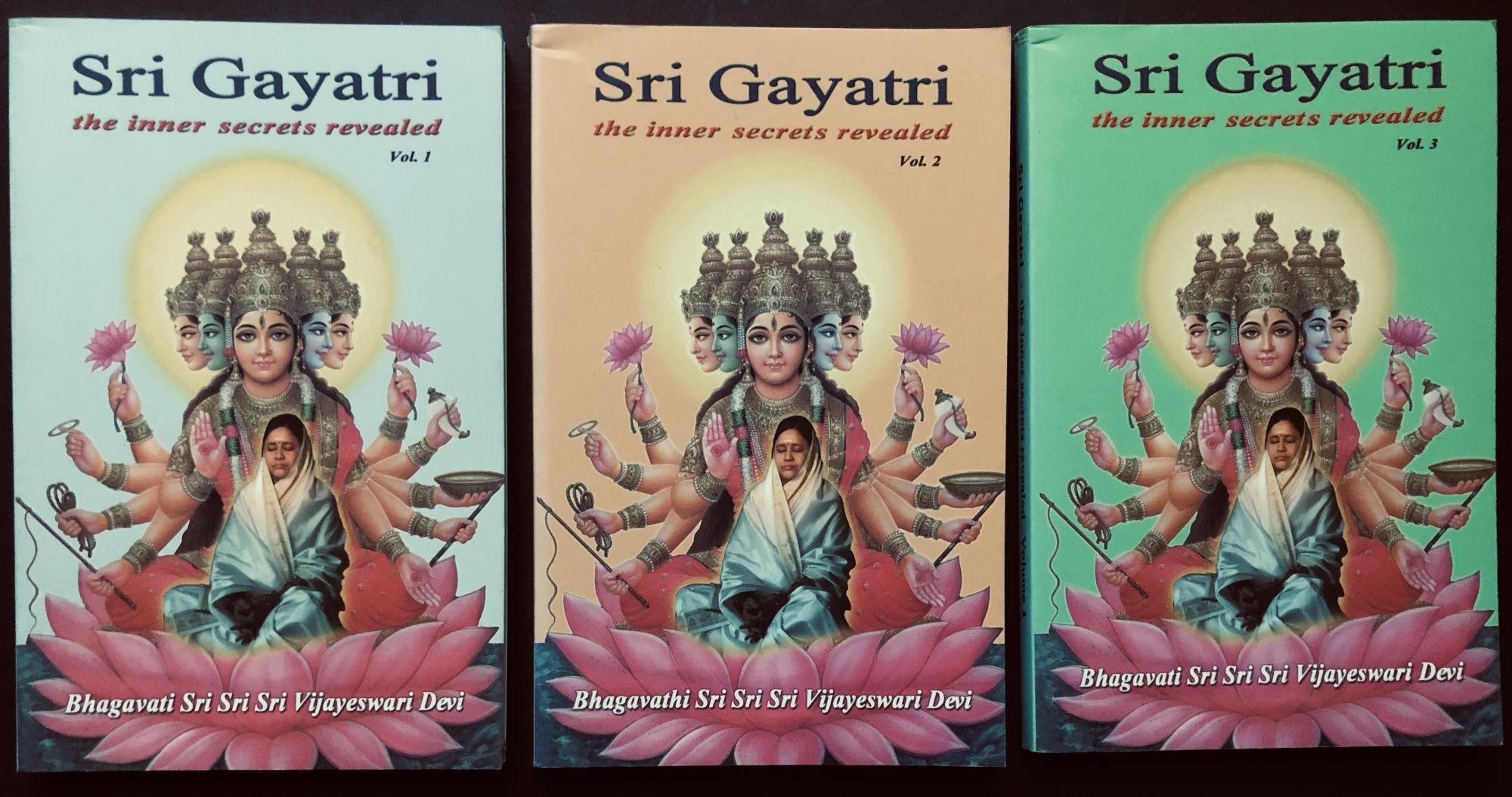 Sri Gayatri: the Inner Secrets Revealed, 3 volumes | Amma Sri ...