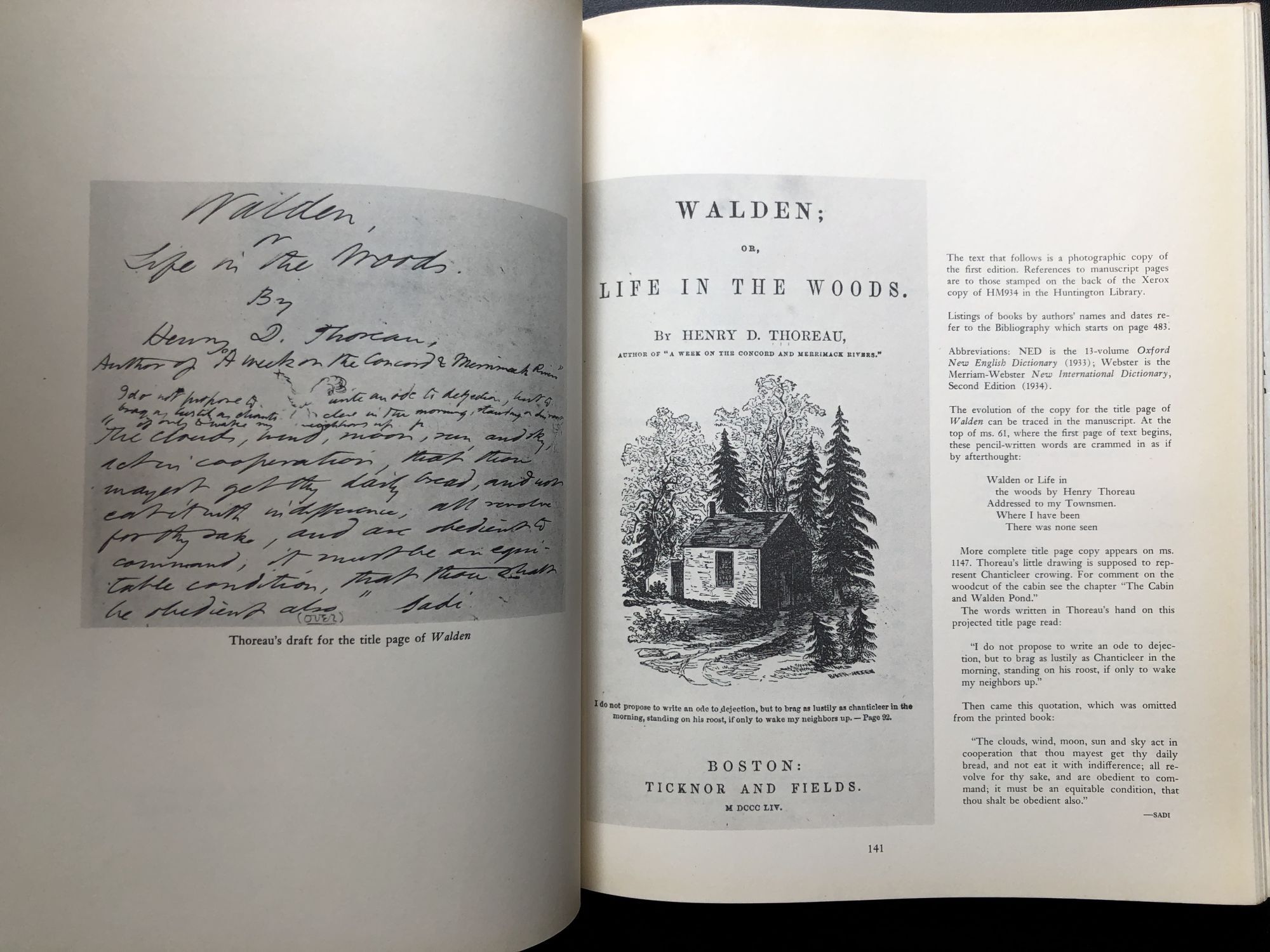 The Annotated Walden -- Nancy Simmons' copy | Henry David Thoreau