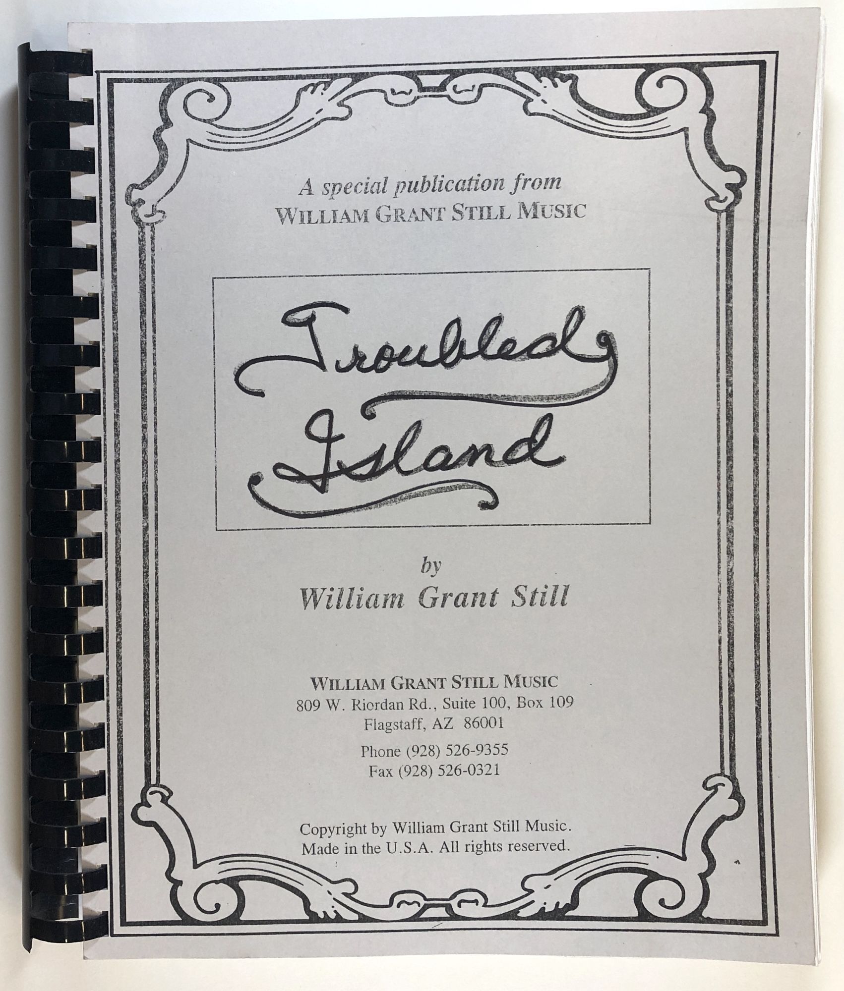 Troubled Island | William Grant Still